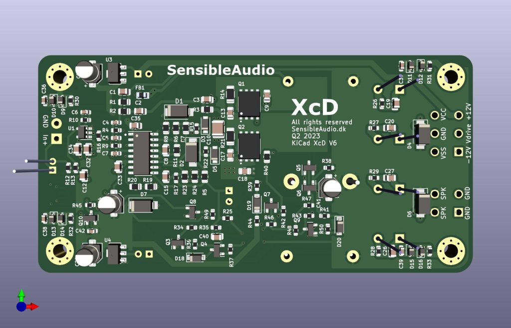 Class D using PQFN 5X6 mm MosFets – SensibleAudio
